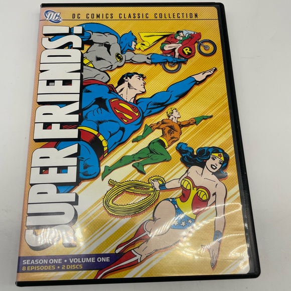 Media | Super Friends Season One Volume One Dvd Dc 8 Episodes | Poshmark